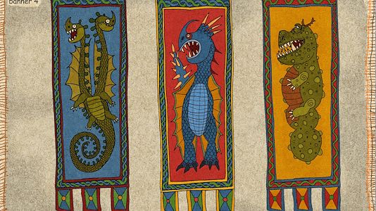 HTTYD 2 flag design by Kirsten Kawamura - Zerply