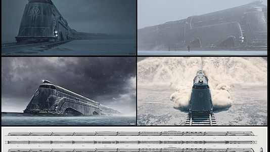 Train Design for Snowpiercer by Alex Nice - Zerply