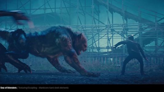 Manticore Percy Jackson