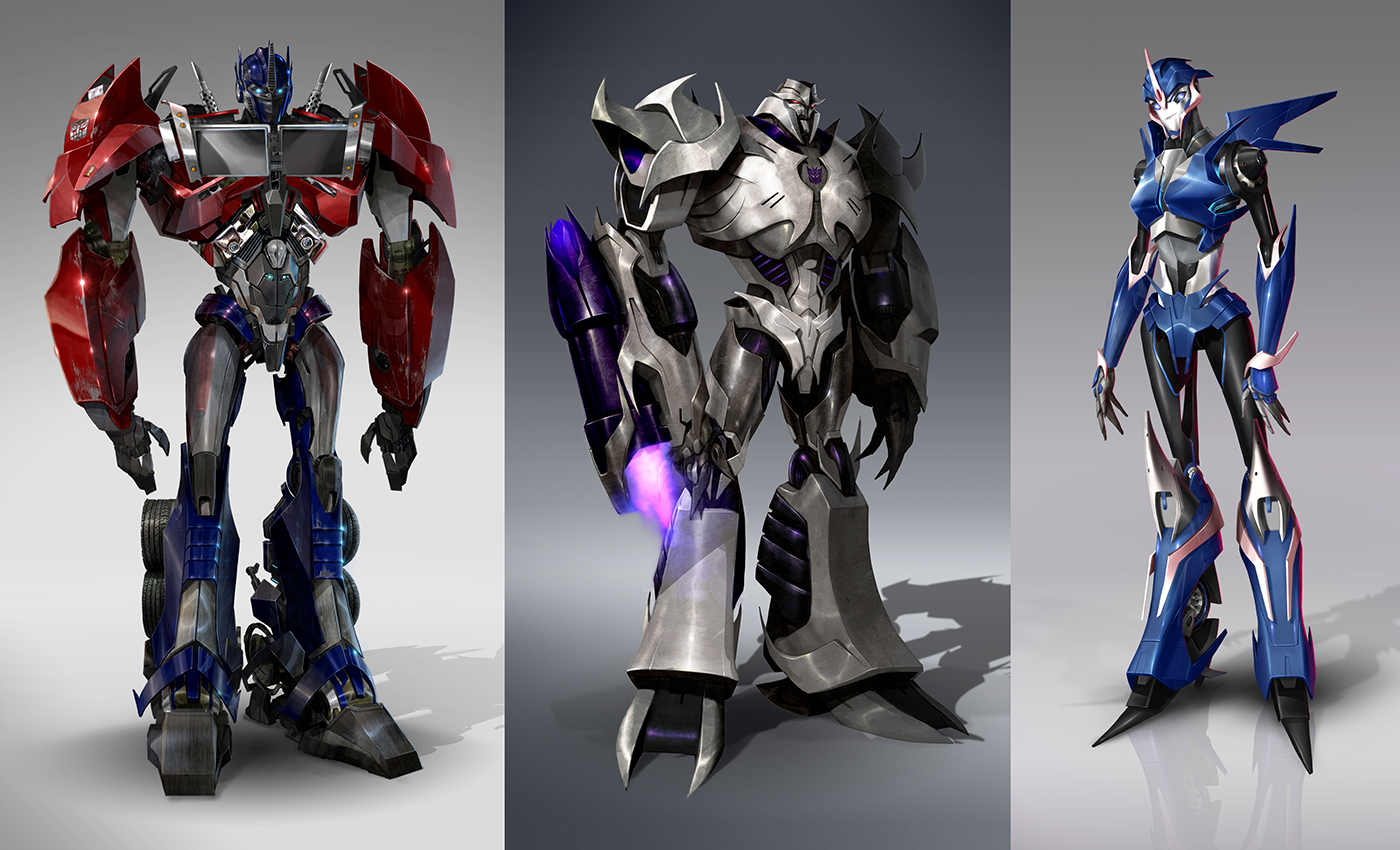 Transformers Prime Character Designs